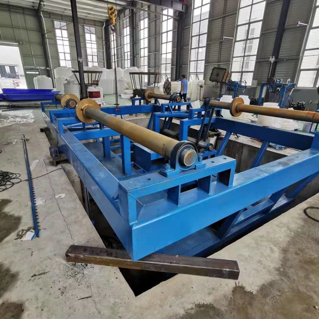 5.5kw PLC Rotational Molding Machine Roto Moulding Delta Control 50hz